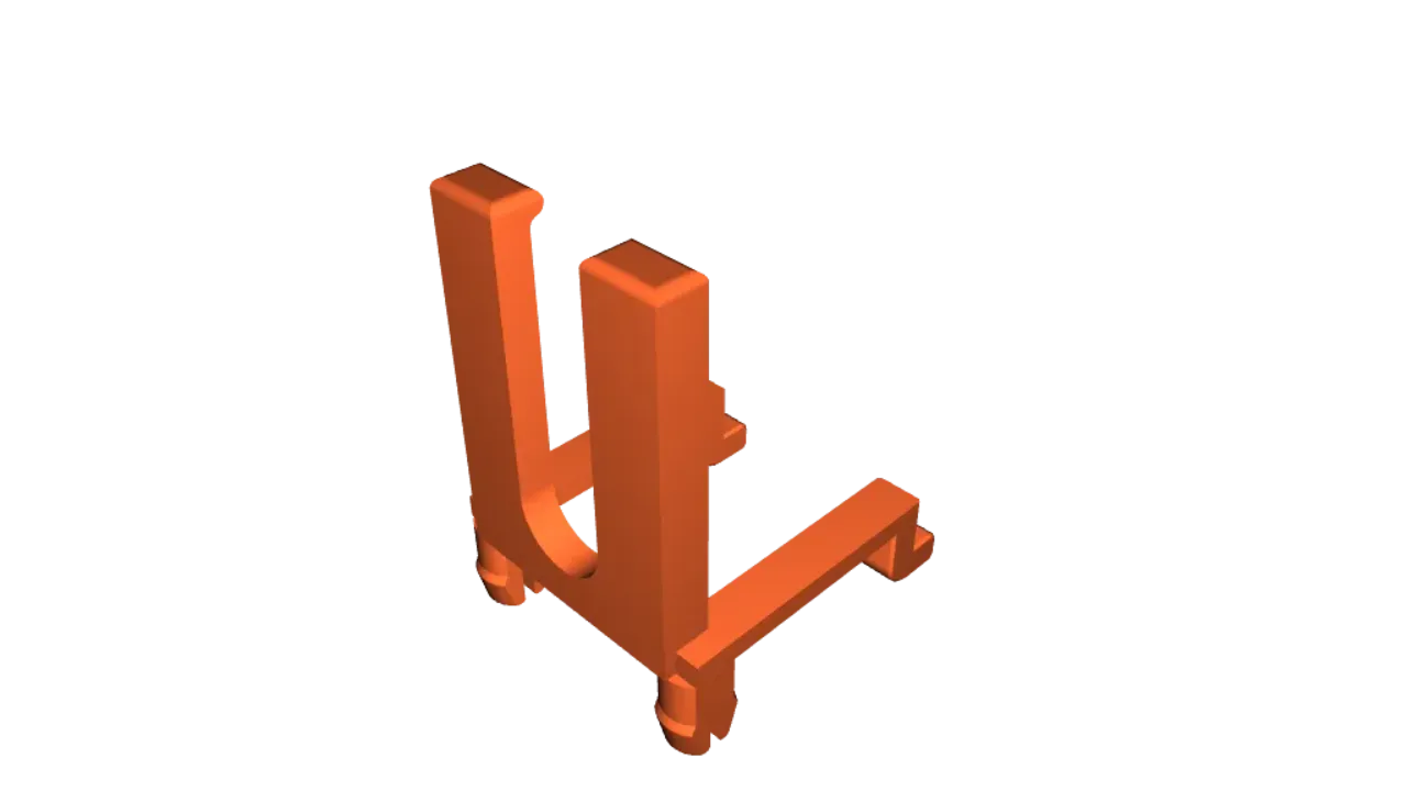 Peg Board Multimeter holder by spuder | Download free STL model ...