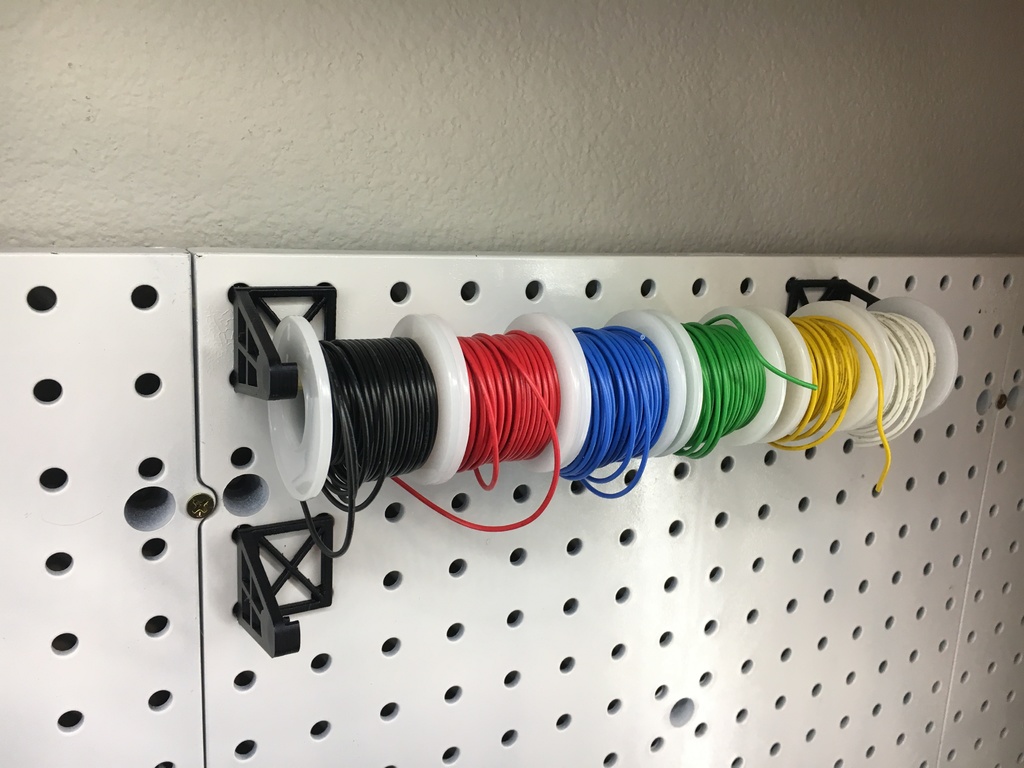 Peg Board wire holder by spuder | Download free STL model | Printables.com