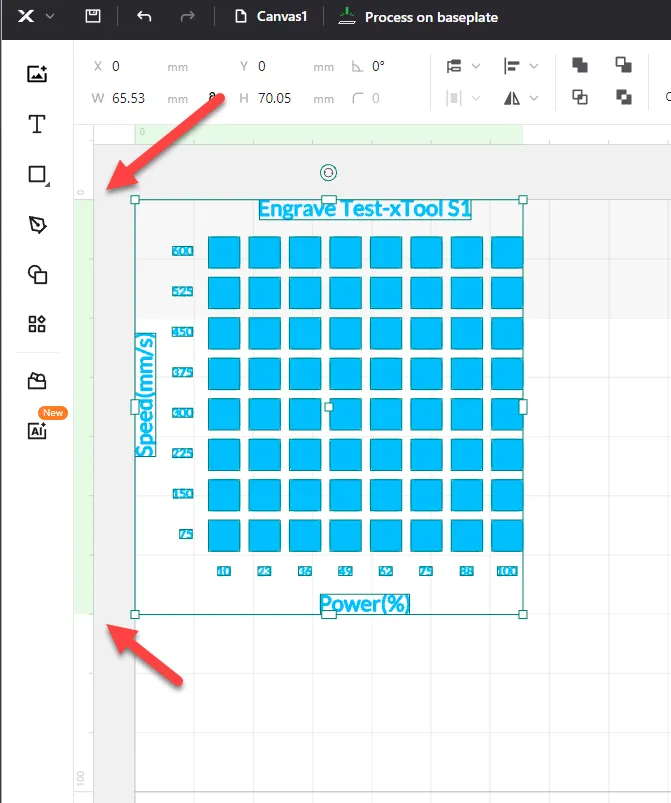 xTool Material Test Array Coupon by leviable | Download free STL model ...