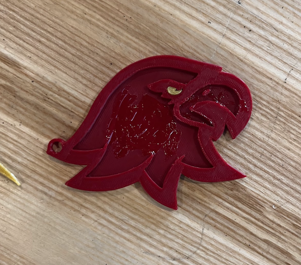 Sharon Eagle Key Chain by Mysterious_VyrusJhones | Download free STL ...