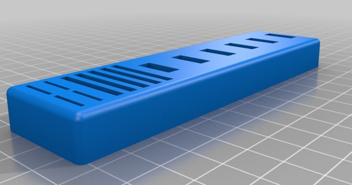 Simpel USB, SD and microSD card holder by JakesterDS | Download free ...