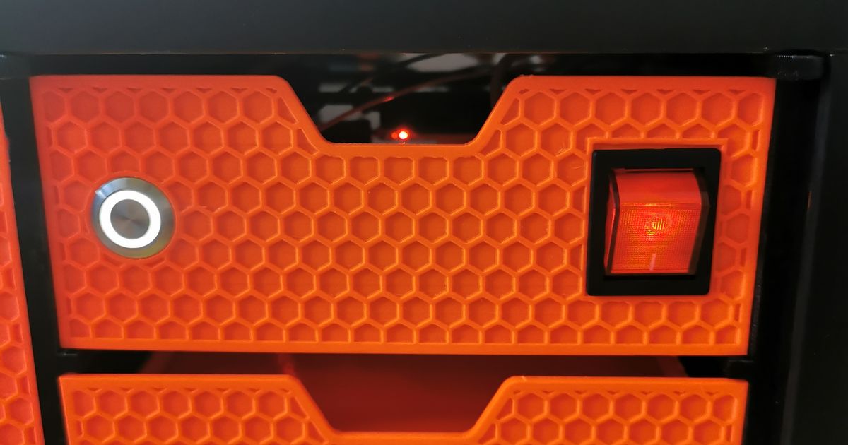 Front panel for printable drawers by LabDex | Download free STL model ...