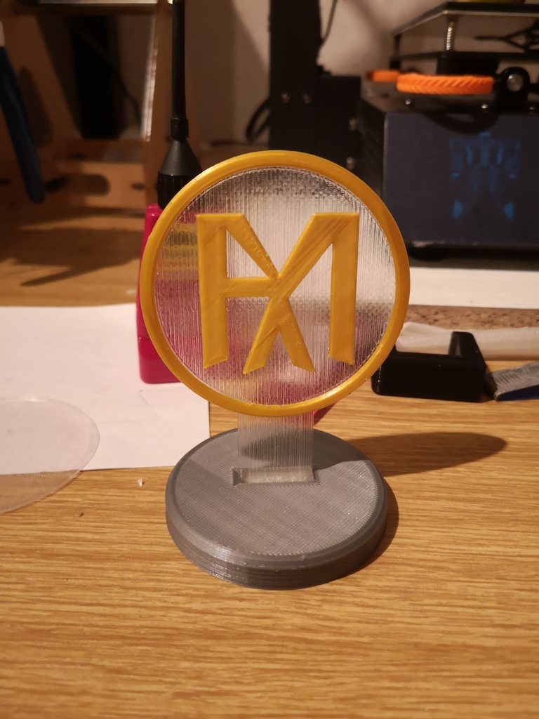 different cool logo stands by max3d | Download free STL model ...