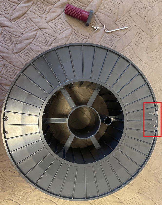 Network extension cable on a spool of 3D PLAST filament by Sanchez ...