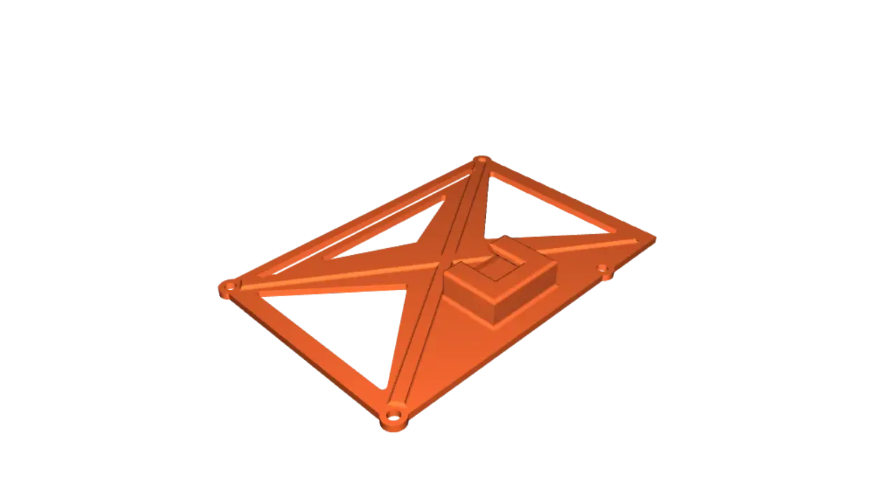 Raspberry Pi Wall Mount for 7 inch Touchscreen Case by max3d | Download ...