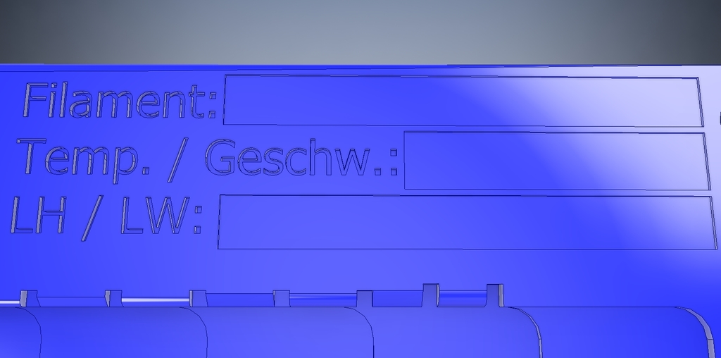 Ultimative Filament Swatch Testcard by max3d | Download free STL model ...