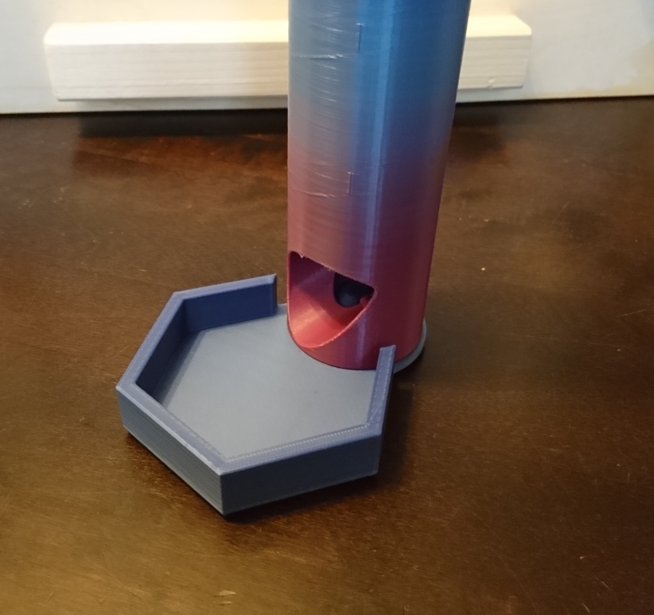Helix Dice Tower Trays and Extras by wuerfel | Download free STL model ...
