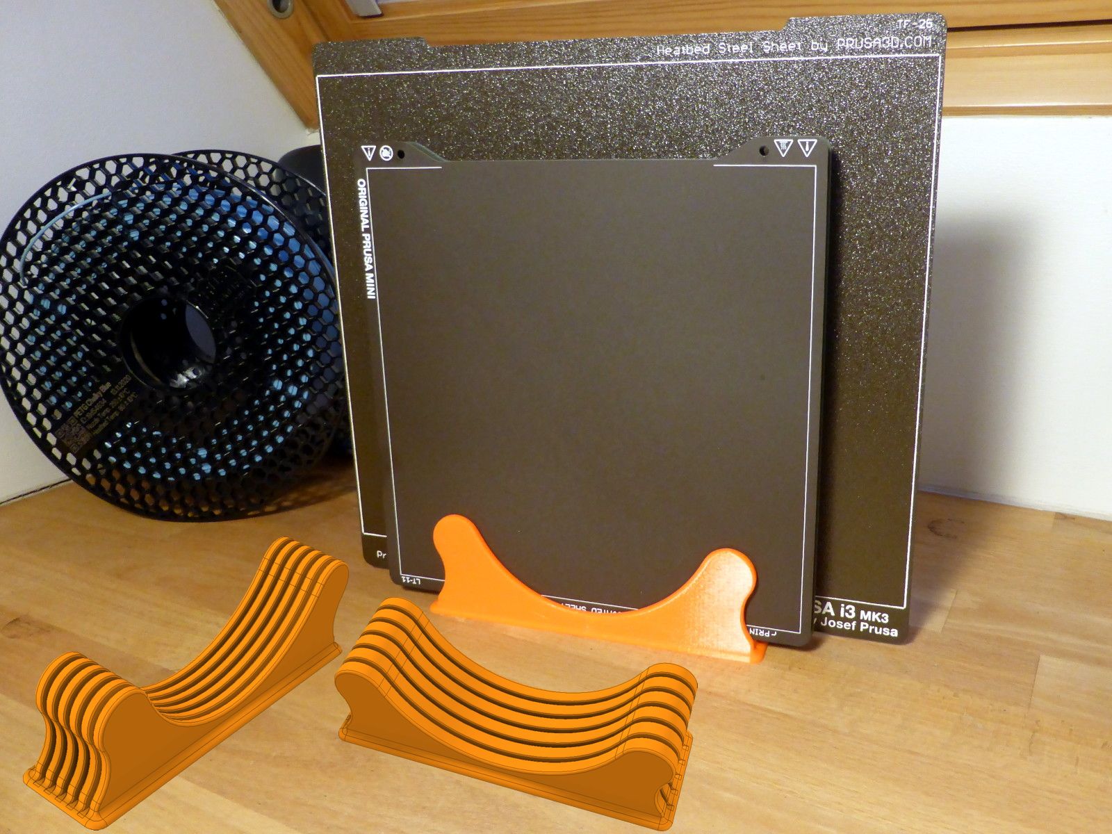 Build Plate Storage Rack by Area51 | Download free STL model ...