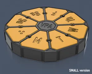 Fully 3D Printed Social Mini Board Game (1-4 players) by DarkDvr ...