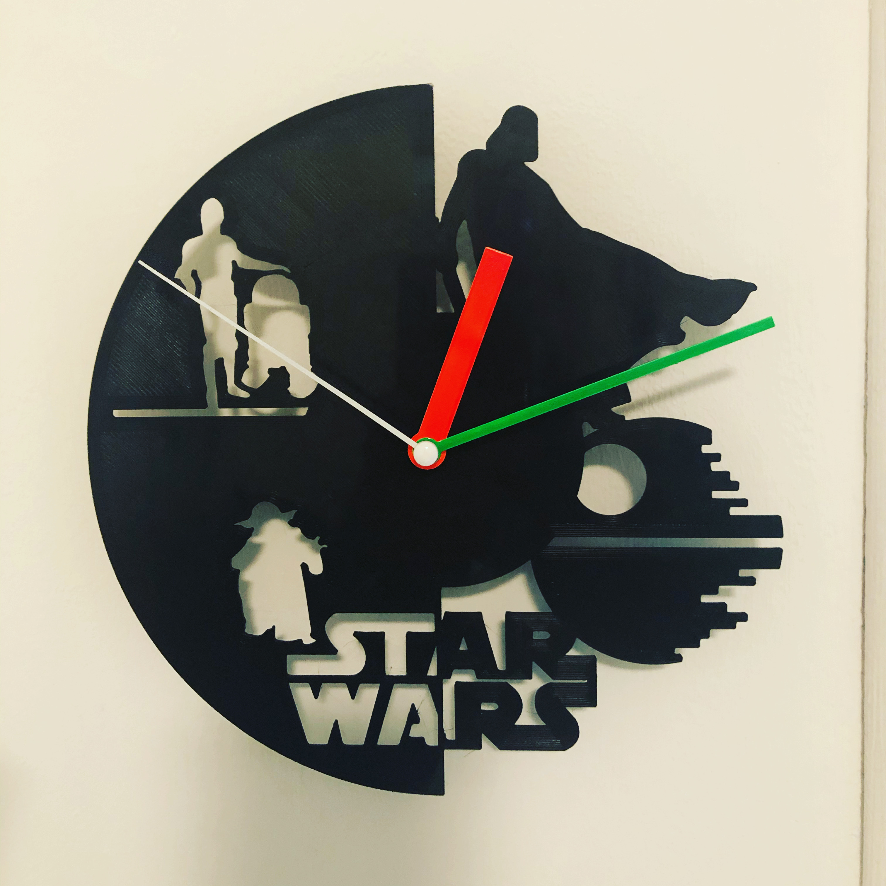 Star Wars clock por Cristian B3gnarDi | Descargar modelo STL gratuito ...