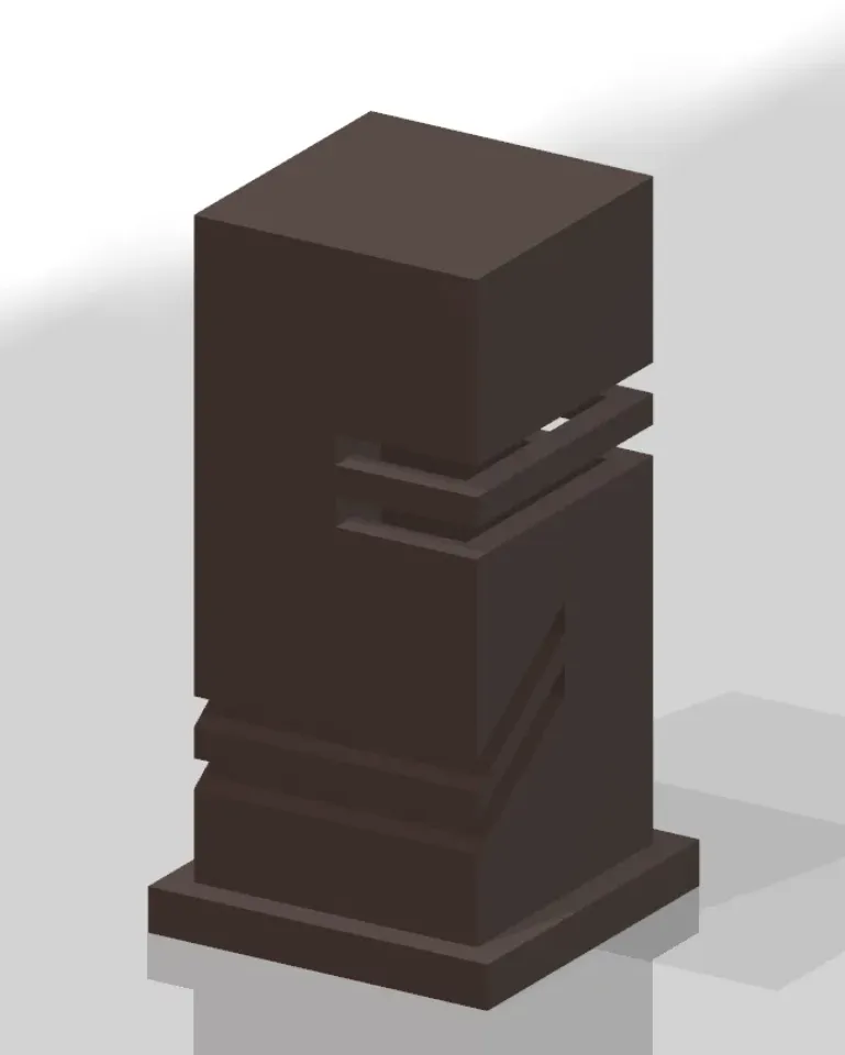 Column Lamp by H3phaestus42 | Download free STL model | Printables.com