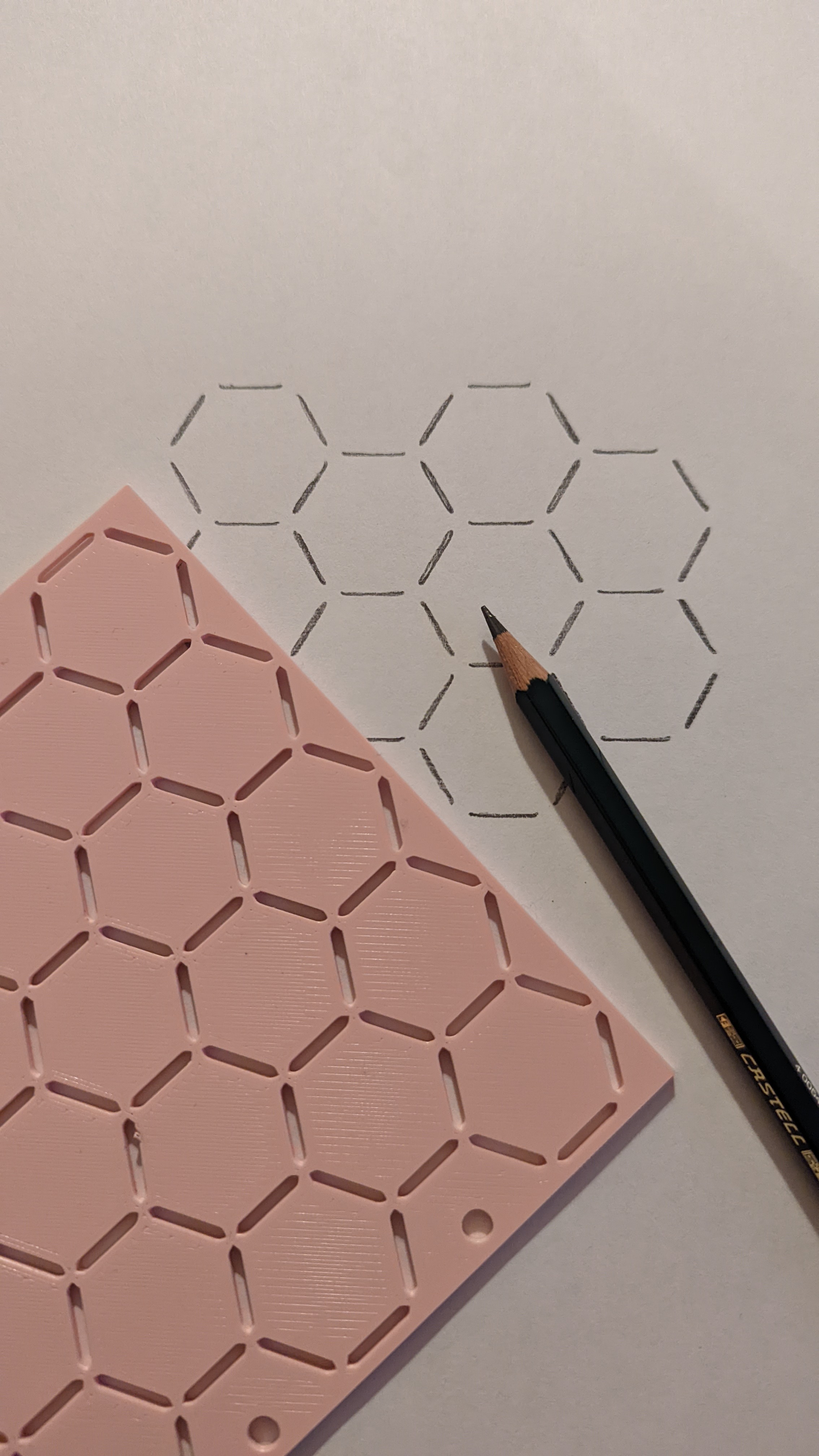 Hex Tile Grid Template von Senksis 3D | Kostenloses STL-Modell ...