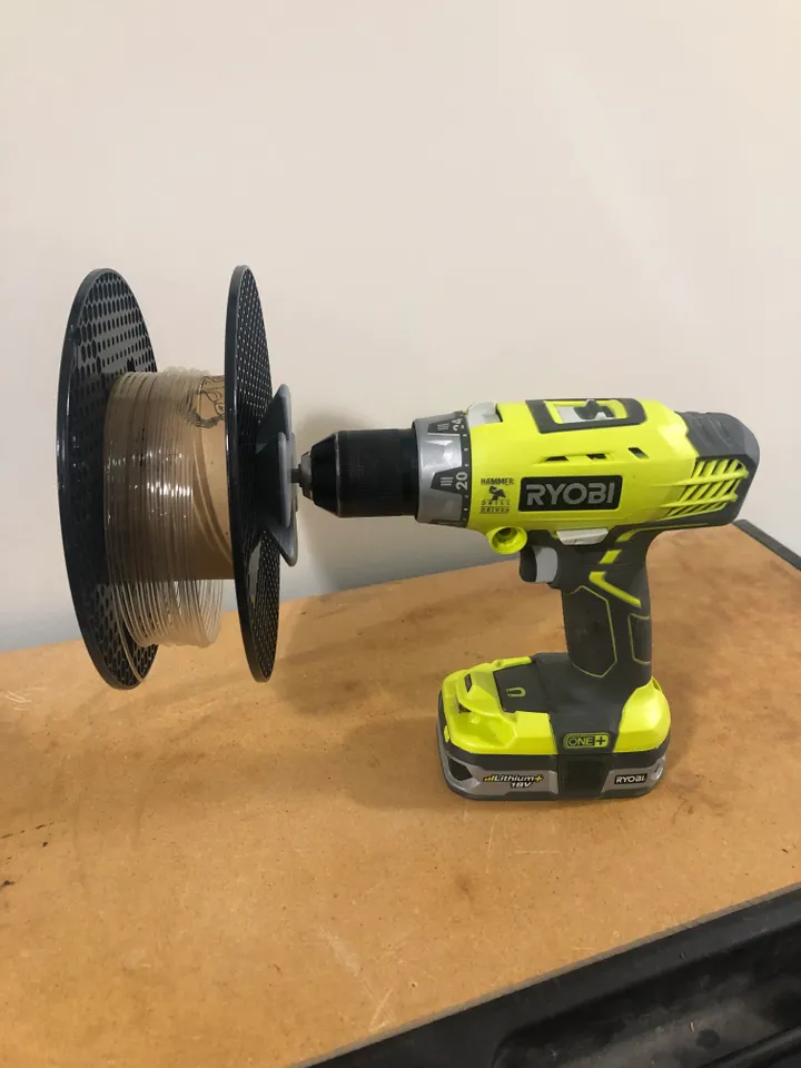 Spool Drill Winder by Merlwynd | Download free STL model | Printables.com