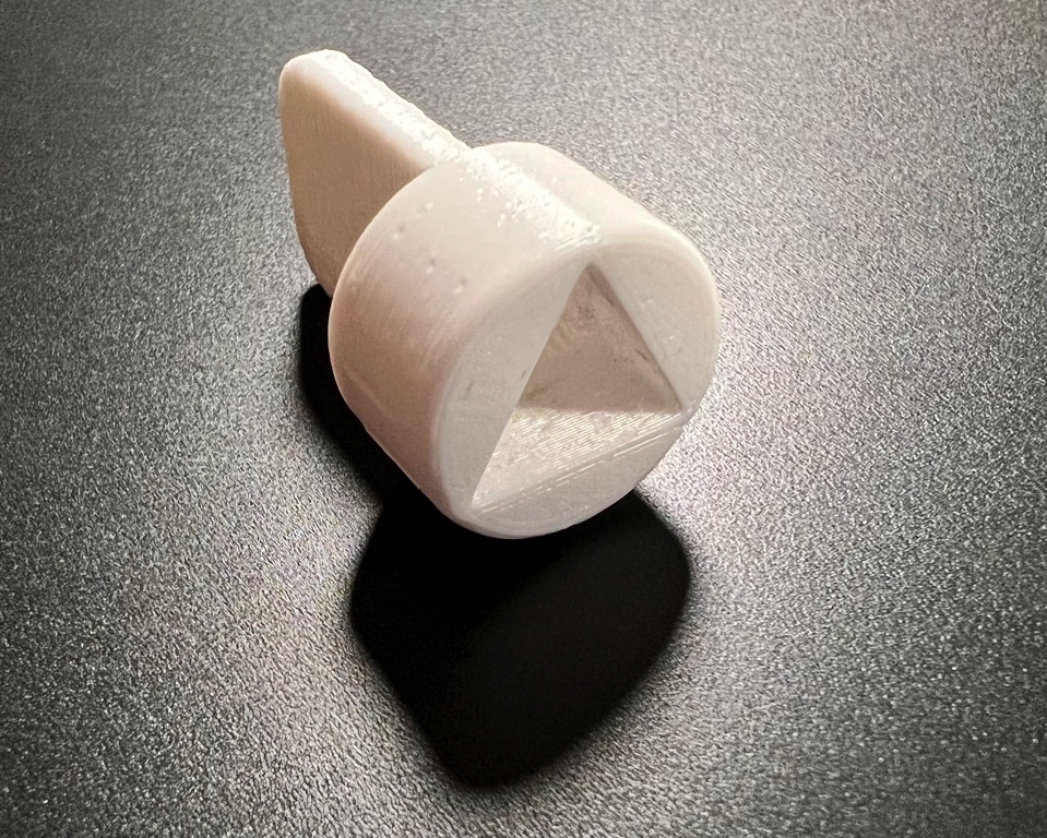 Triangular Key: Meter Box Key by adaptive | Download free STL model ...