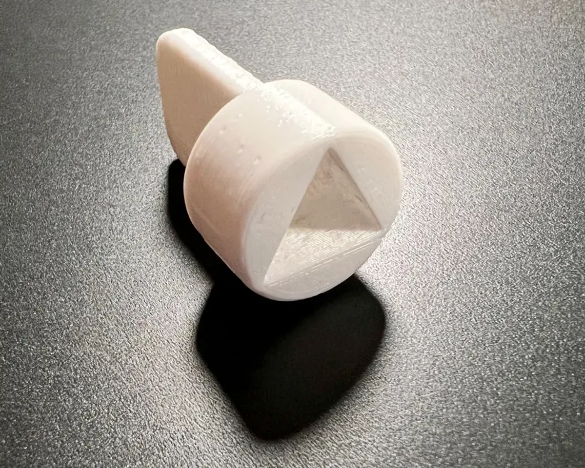 Triangular Key: Meter Box Key by adaptive | Download free STL model ...