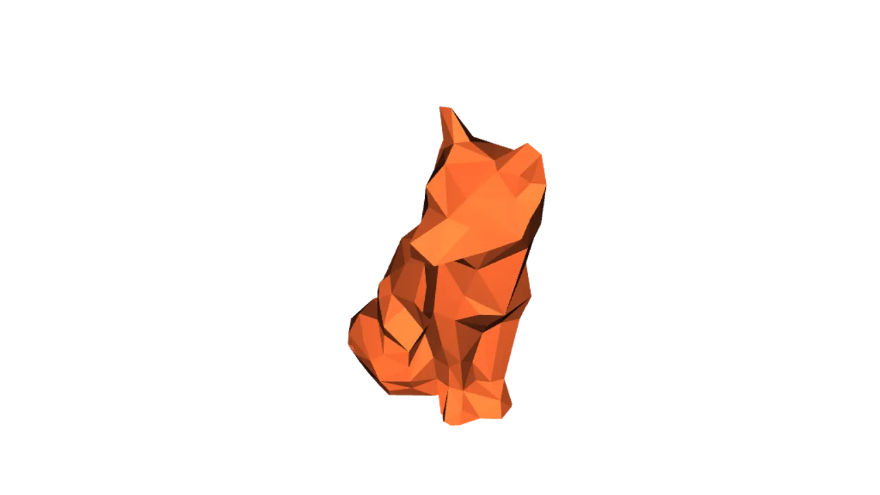 Poly Fox by MINILab3D | Download free STL model | Printables.com