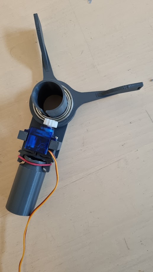 Makelangelo 5 - Wall hanging Plotter - Gondola with geared penlift by ...