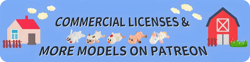 Articulated Pocket Pets – Cute Tiger by Fulcrum Studio | Download free ...