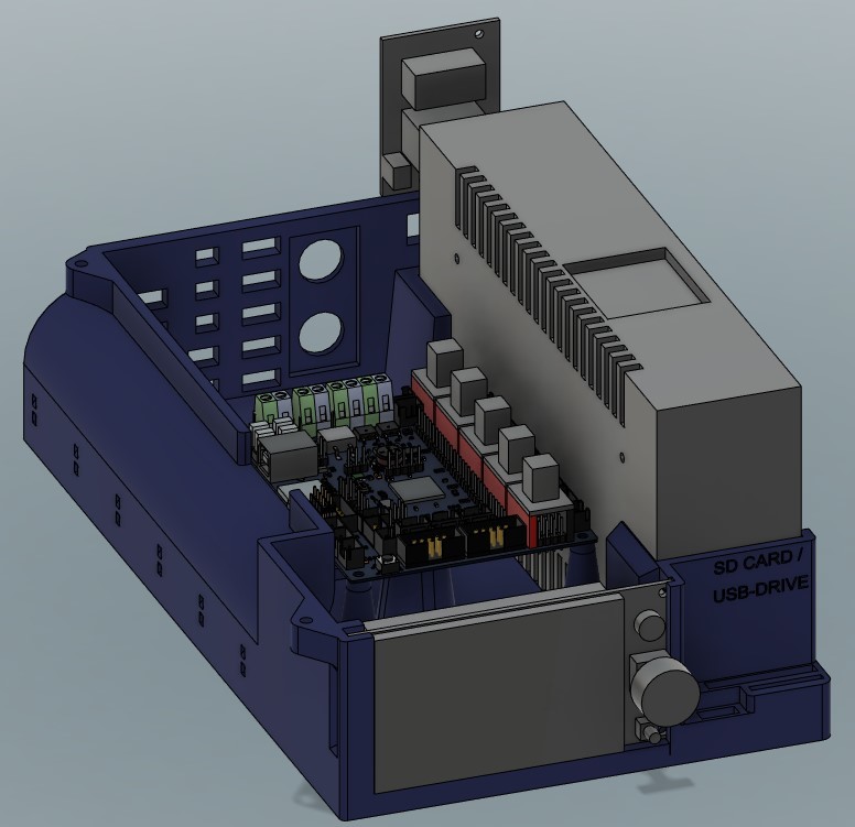 BTT SKR 1.4Turbo+TFT35 Case (CR10-Upgrade) by Print2Win | Download free ...