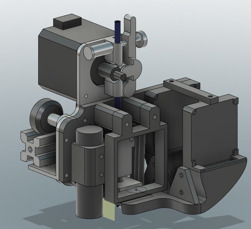 MicroSwiss DirectDrive AllMetalHotend CR10s Pro Fan Duct for 4010 fans ...