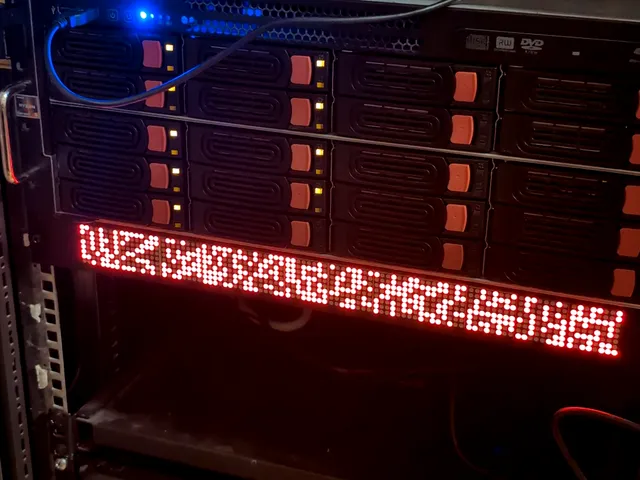 1U Rack mount WOPR LEDs Enclosure by aforsberg | Download free STL ...