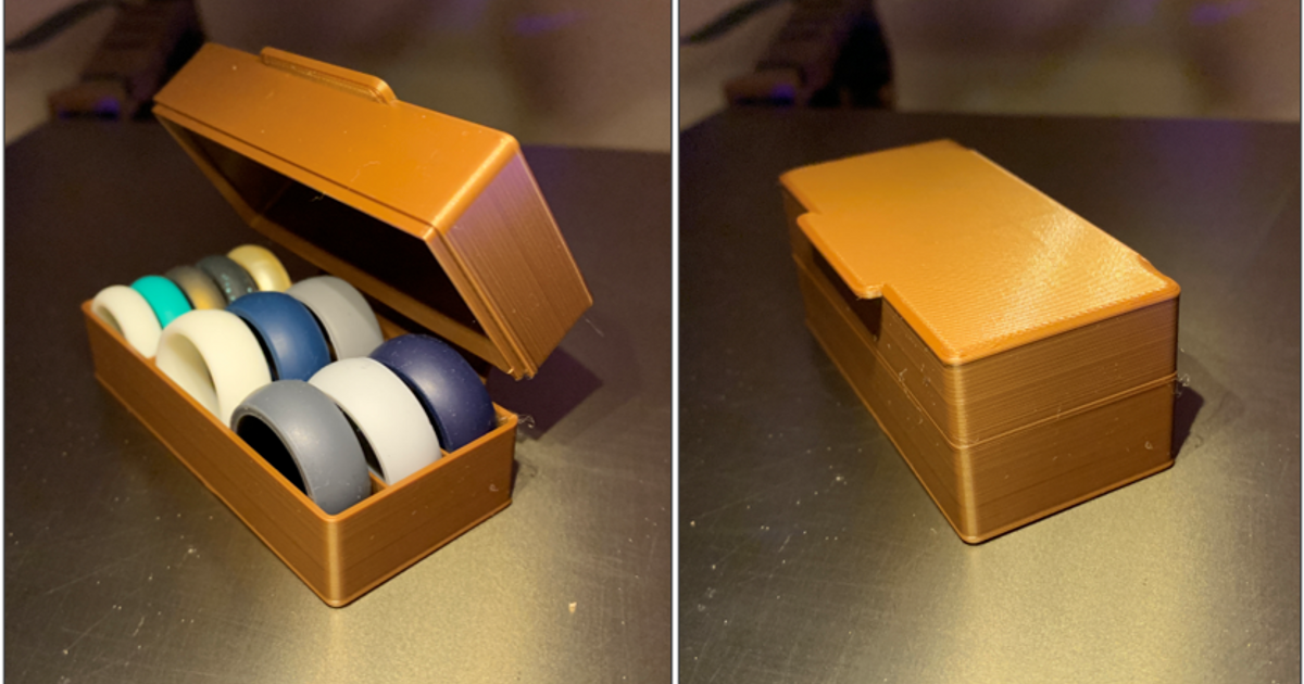 Customizable Snap Case (Small Storage Box) by Hesed | Download free STL ...