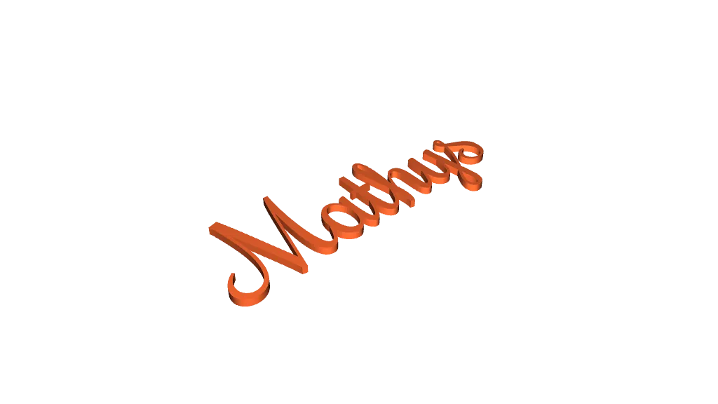 Mathys Rochester Font by Heleplanchiste | Download free STL model ...