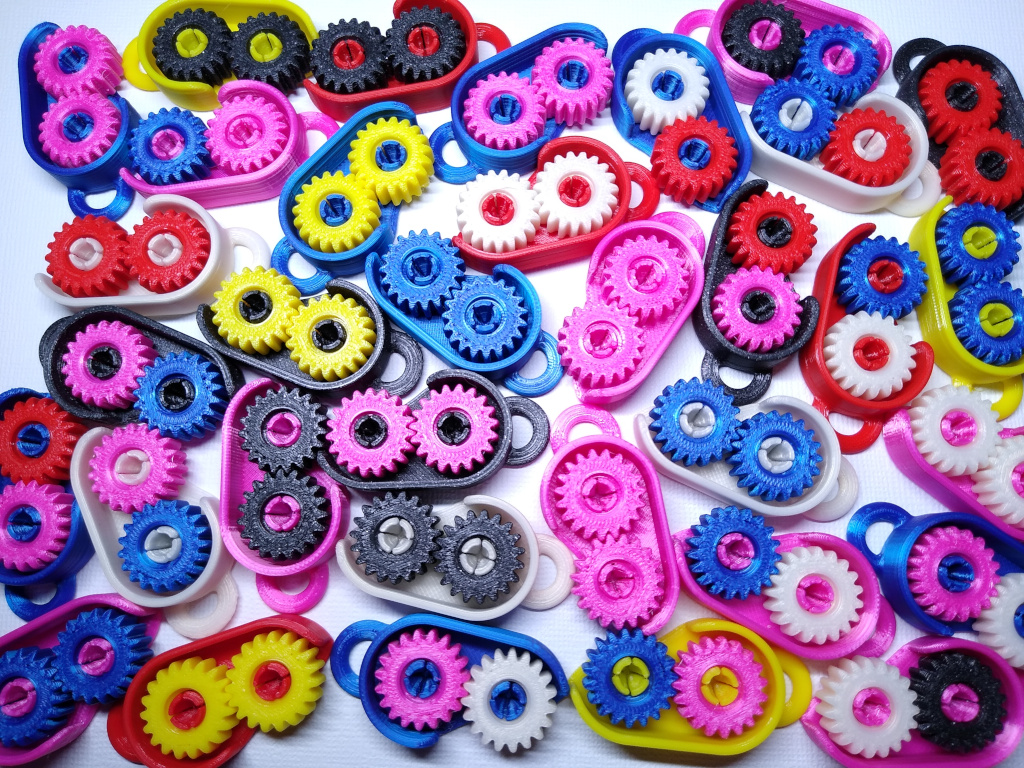 The BEST Gear Key Fob Fidget by GBear | Download free STL model ...