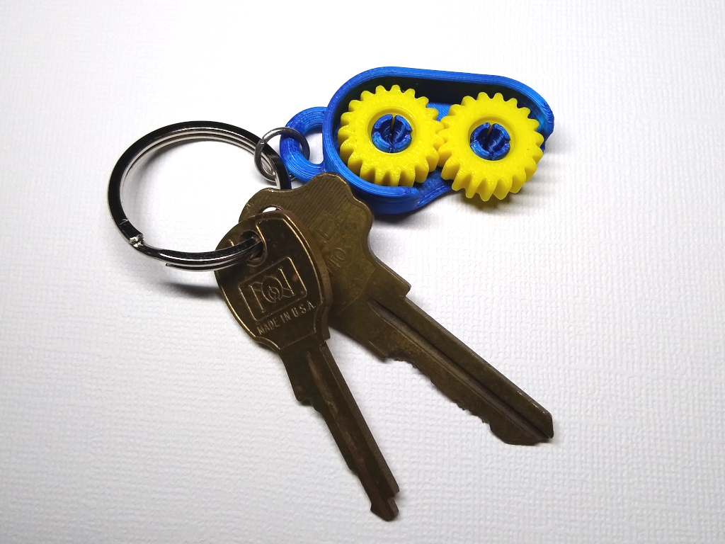 The BEST Gear Key Fob Fidget by GBear | Download free STL model ...