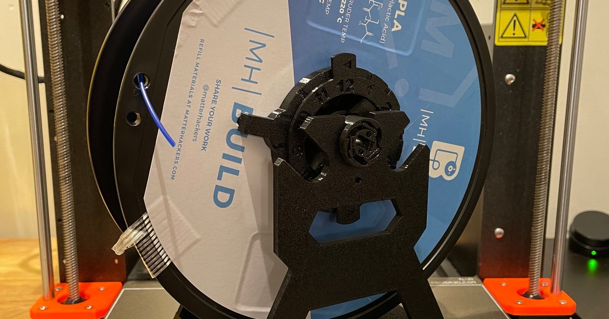 MatterHackers Spool Adapter for RepWinder Spool System by Miles ...