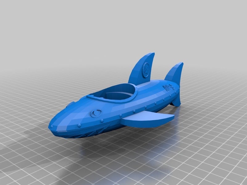 Octonauts Gup-B toy by Sablebadger 3D | Download free STL model ...