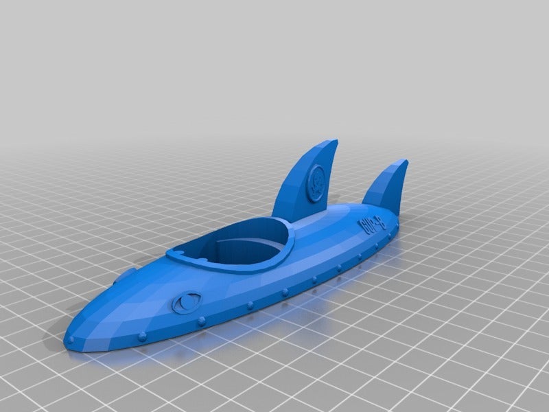 Octonauts Gup-B toy by Sablebadger 3D | Download free STL model ...