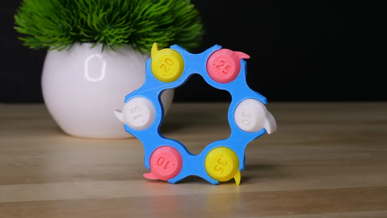 Clearance Tolerance Test by 3DMakerNoob | Download free STL model ...