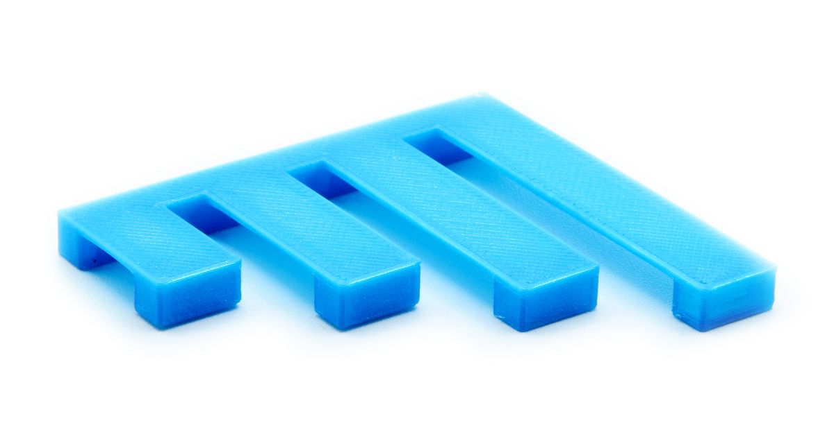 Bridge Test Piece by 3DMakerNoob | Download free STL model | Printables.com
