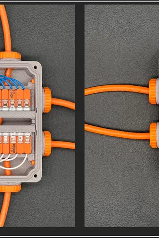 Large & flat junction box (free, + steps) by BAP | Download free STL ...