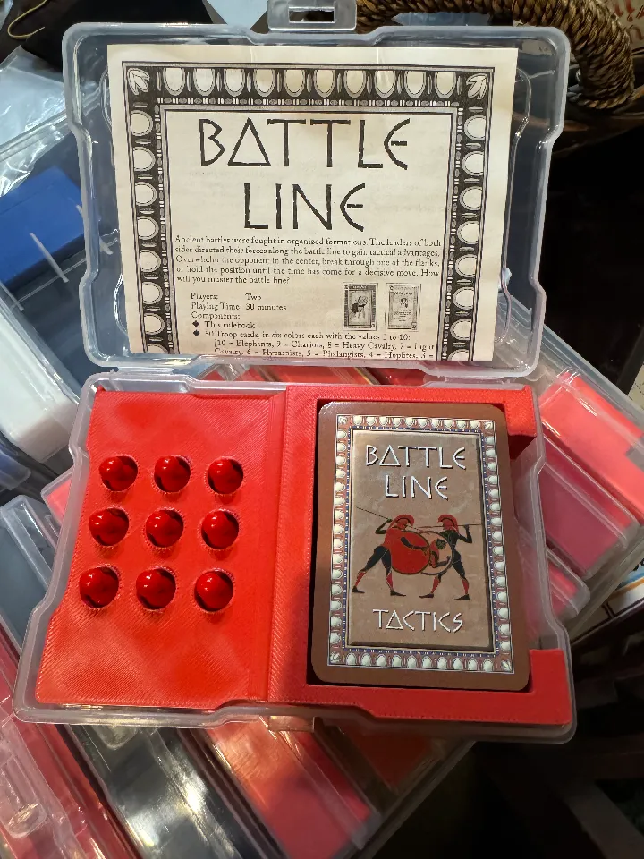 3D Printed Game Inserts for Photo Caddy storage