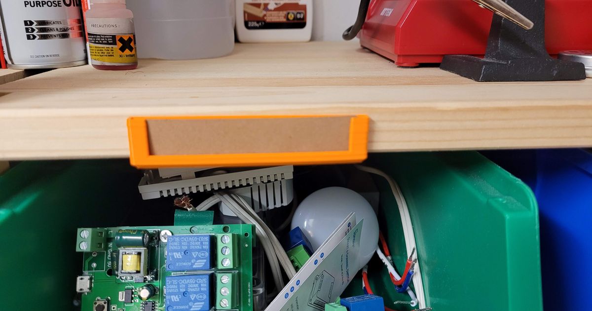 IKEA IVAR label - 1.6cm-1.8cm shelf plank label by Olo Deepdelver ...