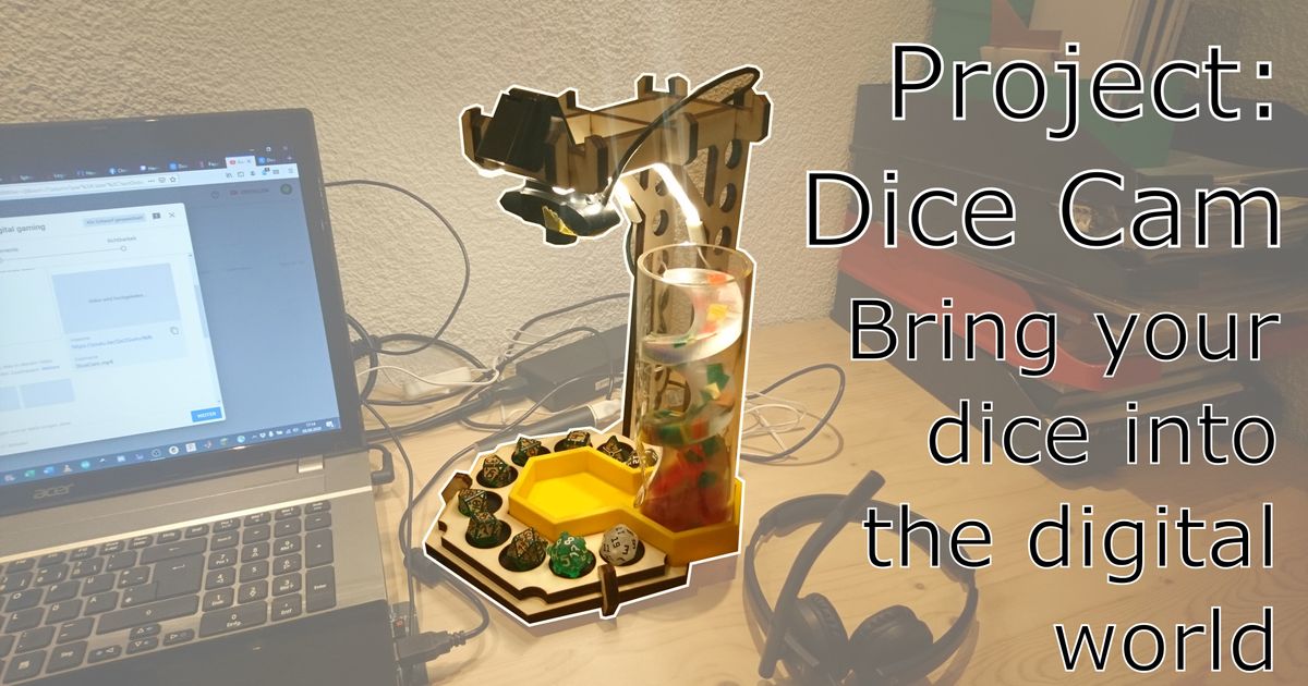 Dice Cam (6mm) by wuerfel | Download free STL model | Printables.com