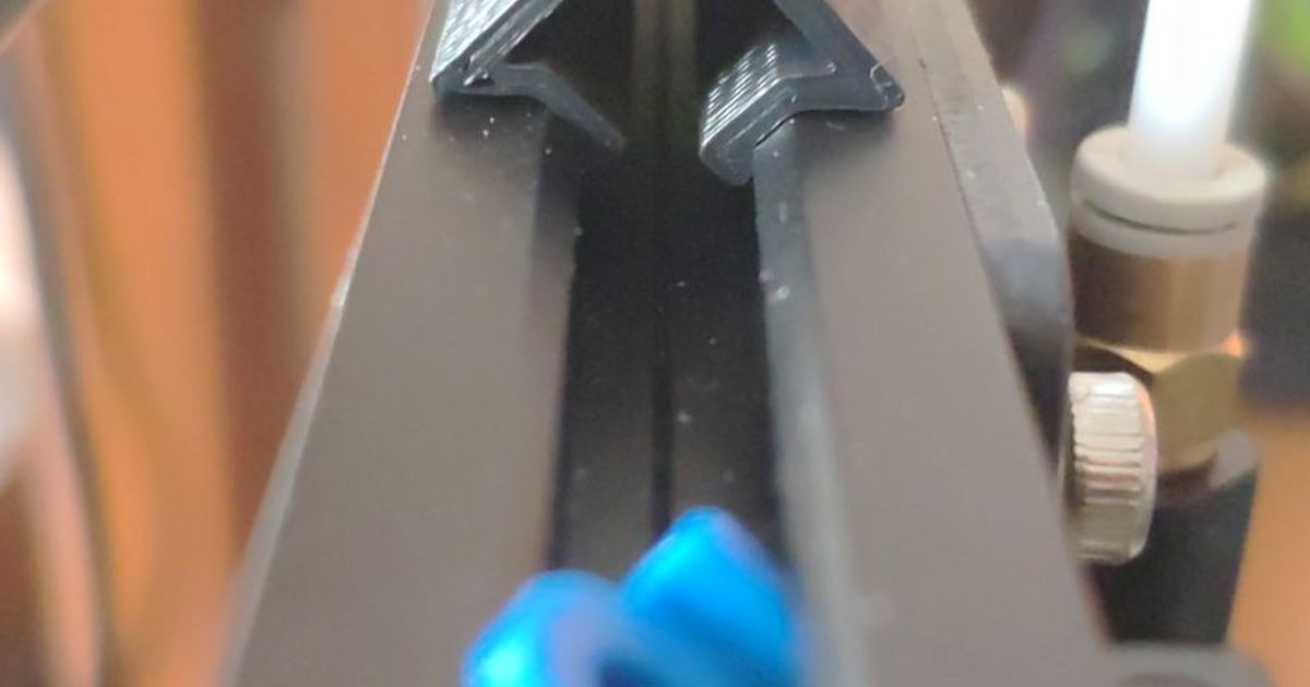 40x40 ALUMINIUM profile cable clip by Joker | Download free STL model ...