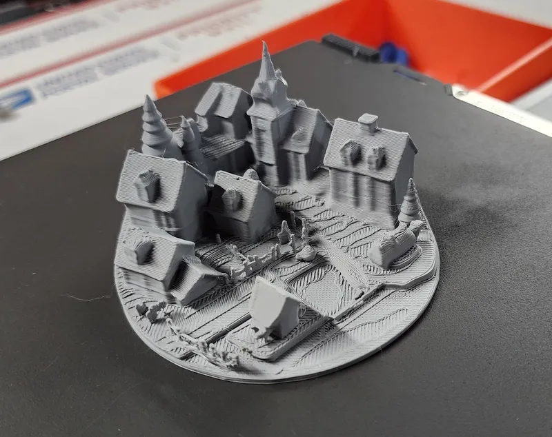 Village Miniature - No Supports by Triple G Workshop | Download free ...