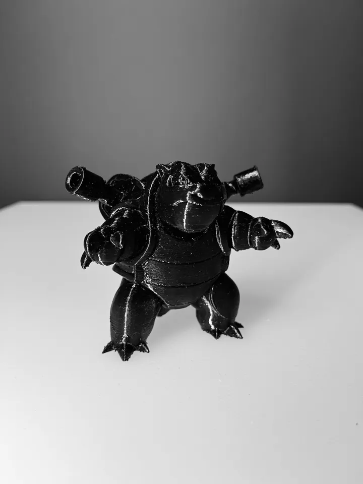 Blastoise - Tortank by Referentiel | Download free STL model ...