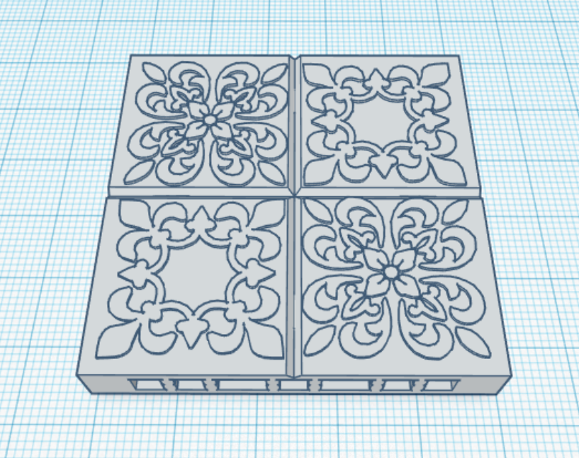 Fancy Floor Tiles OpenLOCK by Sablebadger 3D | Download free STL model ...