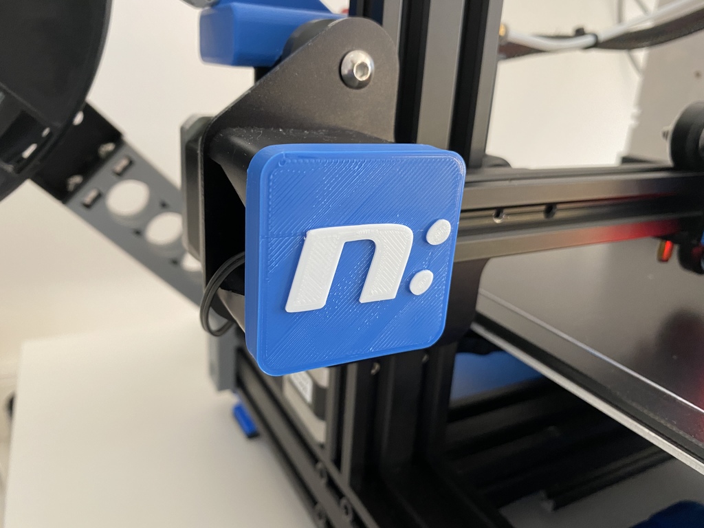 Ender 3 Logo Cover (n:sign) by Fozi | Download free STL model ...