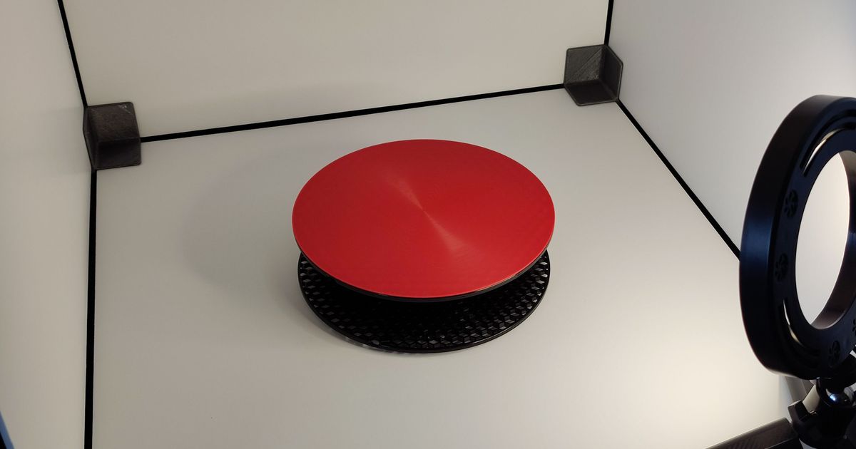 Prusament Spool Turntable/Rotating Stand by Celta | Download free STL ...