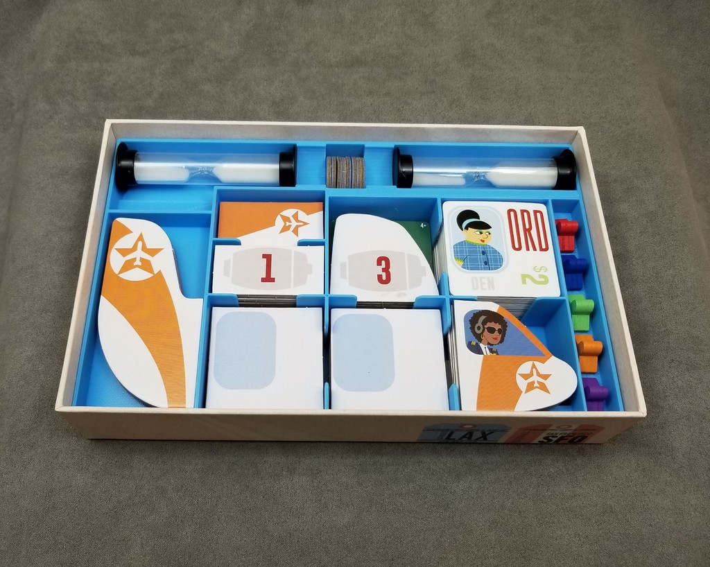 Gate 53 - Now Boarding board game insert by Webdad | Download free STL ...