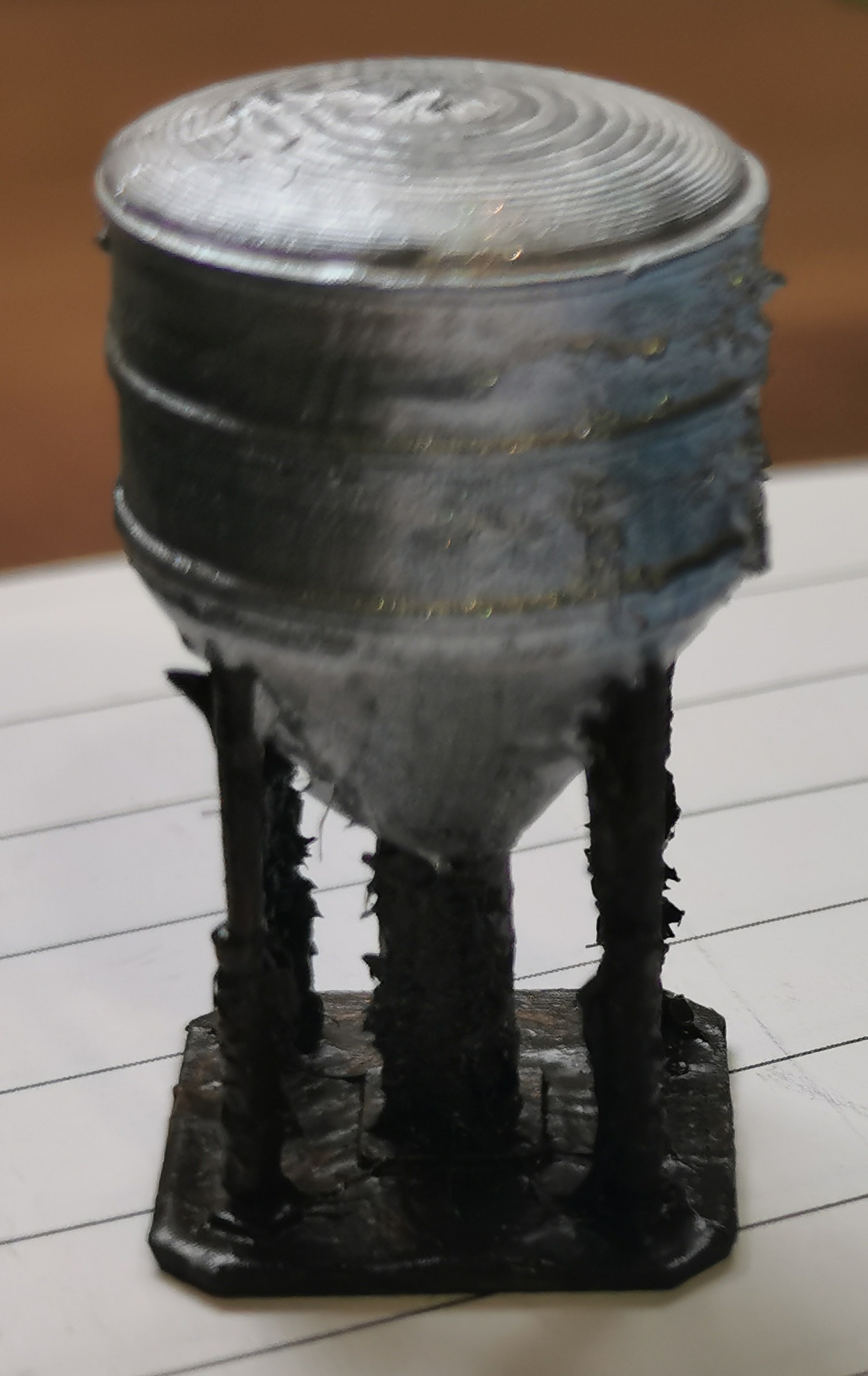 Z scale steel water tank by Alon | Download free STL model | Printables.com