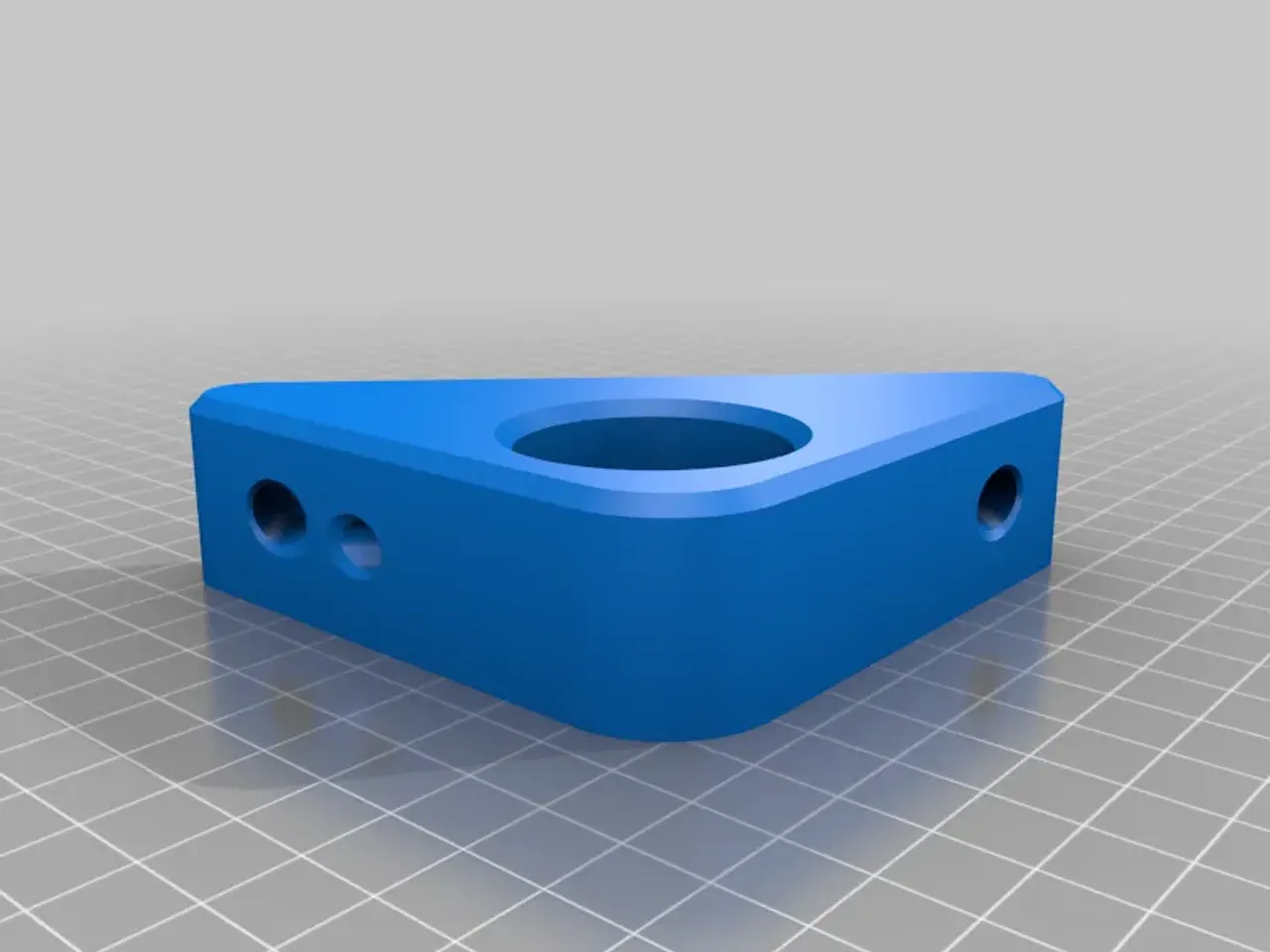 Curtain Rod Bracket with wood dowl as a rod by 3DDIY | Download free ...