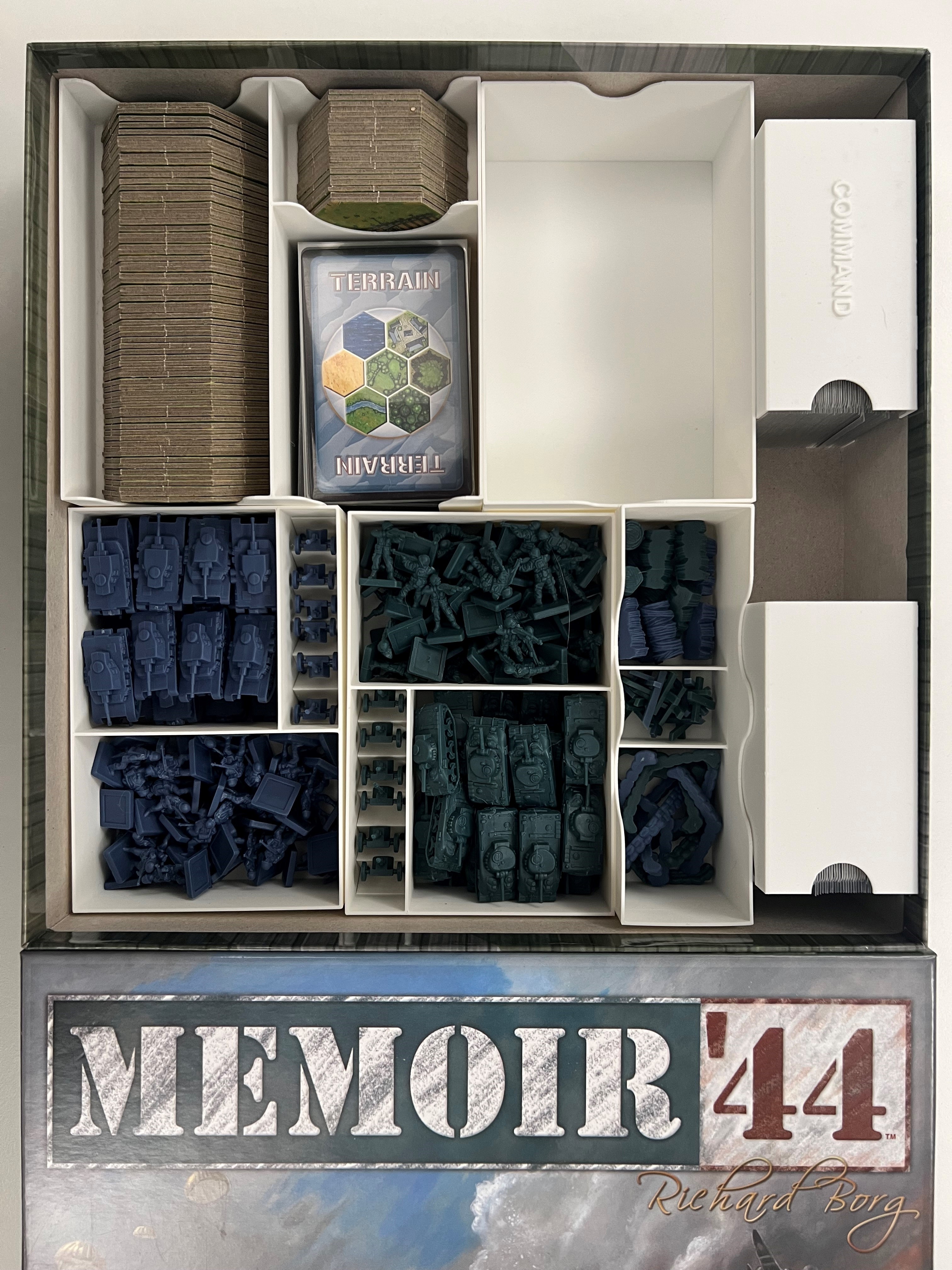 Memoir 44 : Three Box Insert Modular by shayne | Download free STL ...