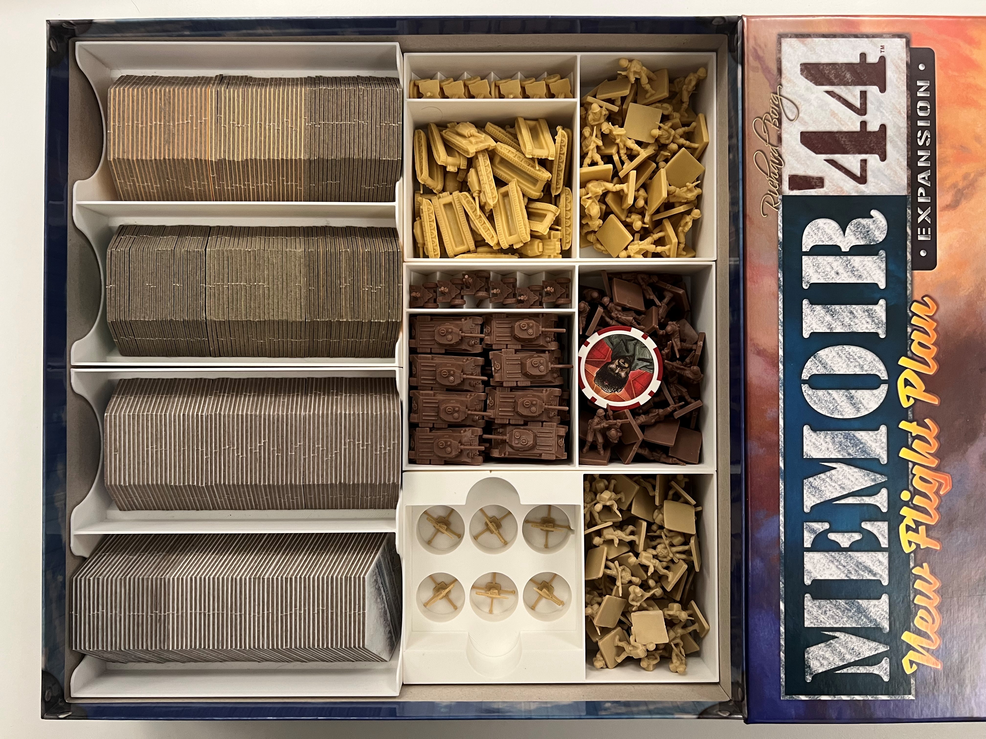Memoir 44 : Three Box Insert Modular by shayne | Download free STL ...