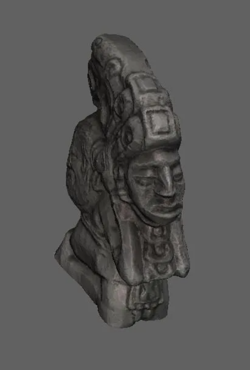 Aztec calendar (Aztec sun stone) Spanish-Piedra del Sol . DIORAMA WITH ...